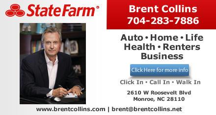 Brent Collins - State Farm Insurance Agent, Monroe, NC - Cylex Local Search