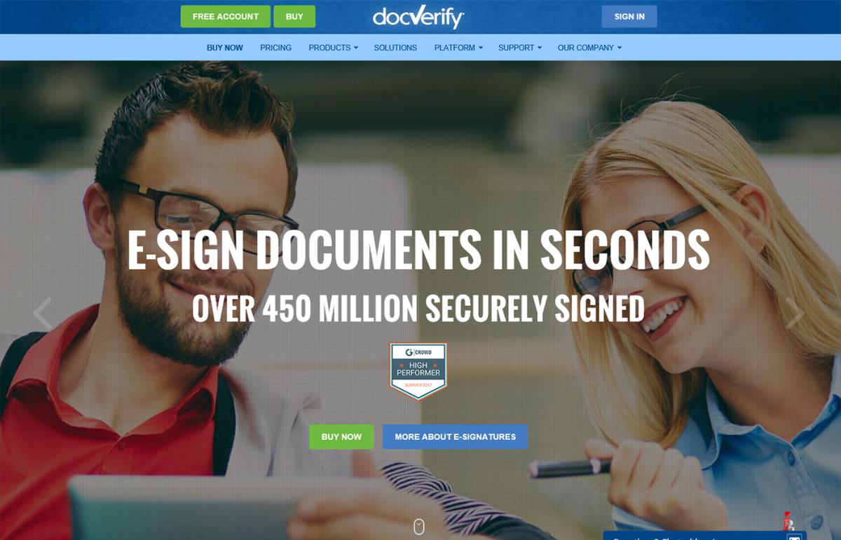 DocVerify | Electronic Signatures & Electronic Notary, Irvine, CA